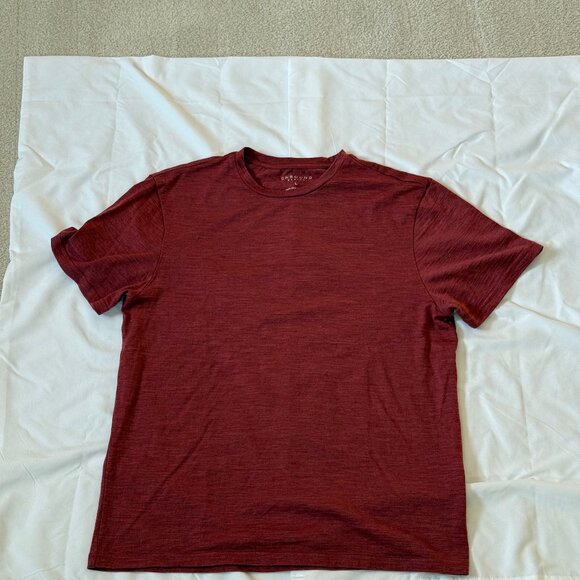Unbound Merino | Shirts | Unbound Merino Crew Neck Tshirt In Heather ...